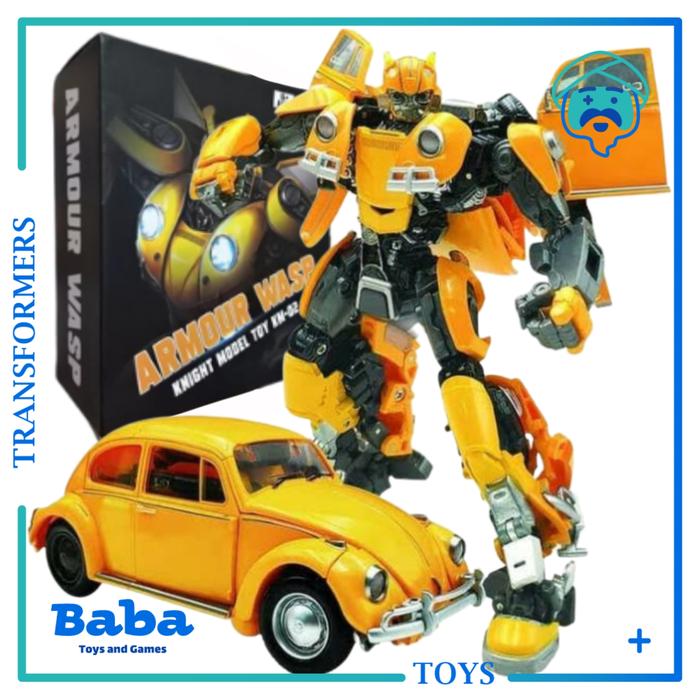 Promo BMB Transformers Deformation LS07 / KM02 Bumblebee Armour Wasp ...