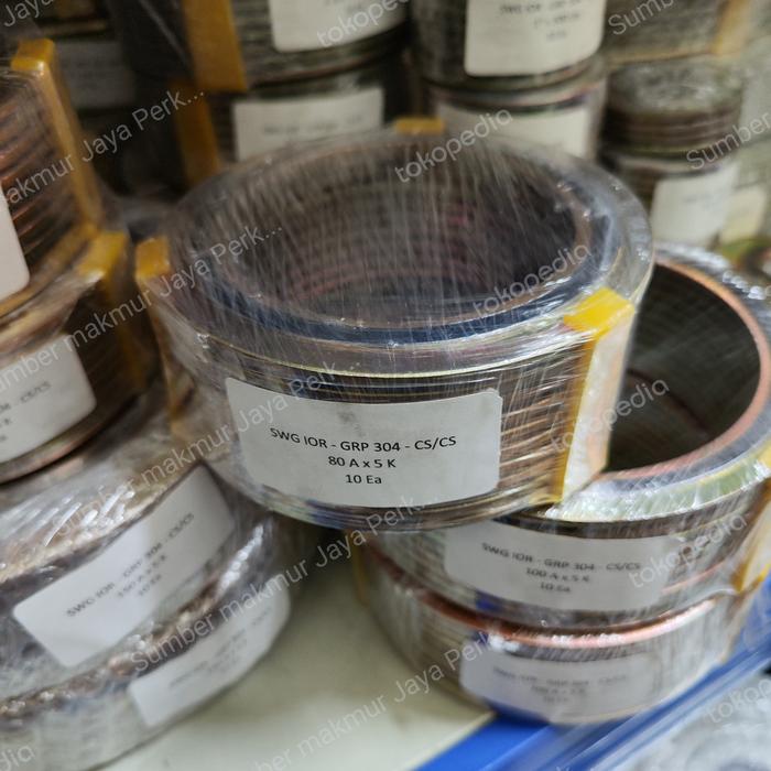 Jual SWG JIS 5K Carbon Steel ( Spiral Wound Gasket CS JIS 5K ) 3"inch - Jakarta Barat - Sumber ...