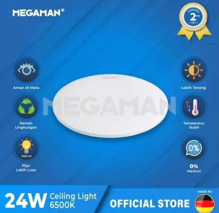 Jual Megaman led Ceiling light MXL1045 24watt / Lampu led atap / lampu ...
