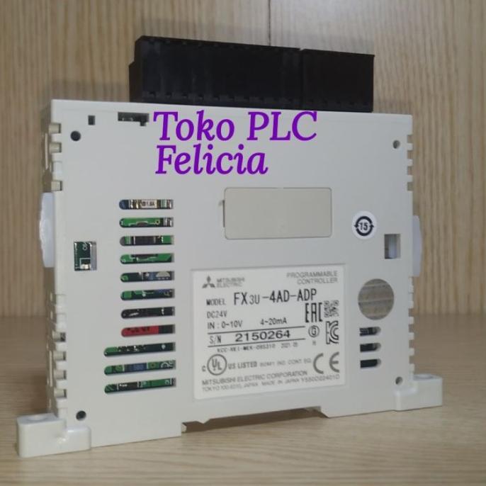 Jual Fx3U-4Ad-Adp Plc Mitsubishi Fx3U 4Ad Adp Analog Input Module - Kab. Tangerang - Industrial ...