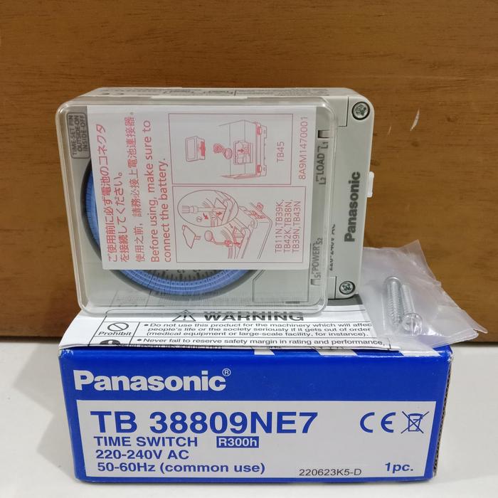 Jual Time Switch Panasonic TB 38809NE7 TB38809NE7 Original - Kota ...