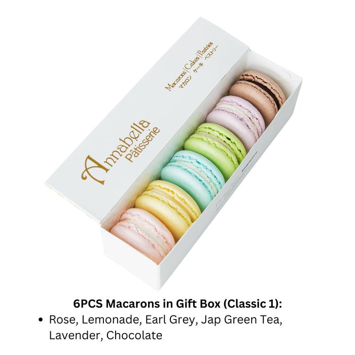 Promo Annabella Patisserie 6PCS Macarons in Gift Box (Classic 1 ...