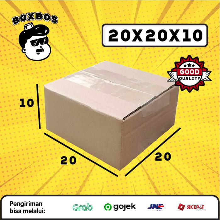 Jual 20x20x10 CM KARDUS Corrugated Packaging Box packing SHEET ...