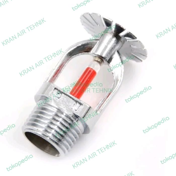 Jual sprinkler pendent 1/2 inch + piringan 1 set pemadam air - Jakarta ...