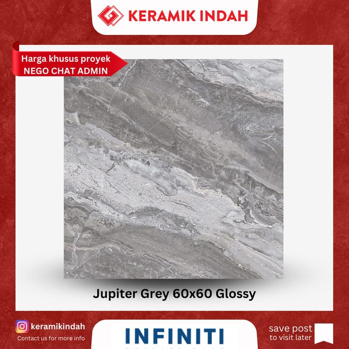 Jual Granit Infiniti Jupiter Grey 60cm x 60m / Infinti Granite Tile ...