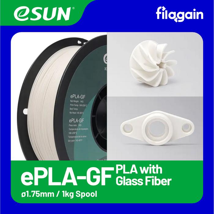 Jual eSUN ePLA-GF / PLA Glass Fiber / 1.75mm / 1kg / 3D Print Filament - Kota Bekasi - Filagain ...