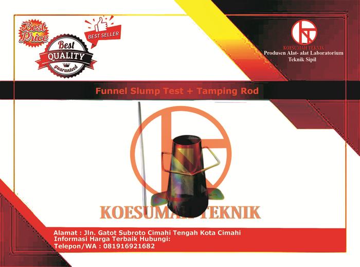 Jual Corong Slump Test dan Tamping Rod Rojokan Slump Test - Kota Cimahi ...