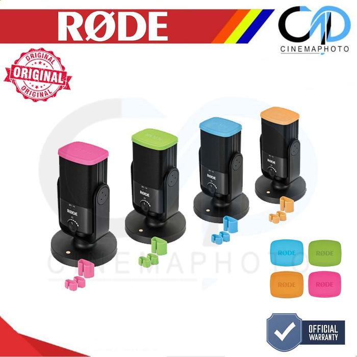 Jual Rode COLORS Color-Coded Caps and Cable Clips for NT-USB Mini(Set ...