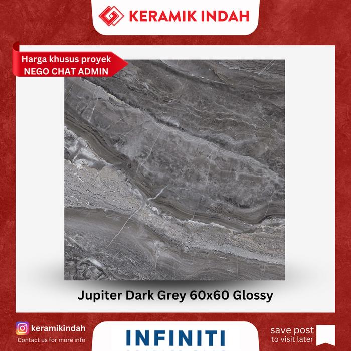 Jual Granit Infiniti Jupiter D Grey 60cm x 60m / Infinti Granite Tile ...