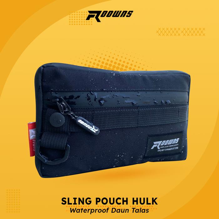 Promo Tas Selempang Pria Anti Air Sling Pouch Wallet Anti Api Roowns Hulk - Kab. Kediri - Roowns ...