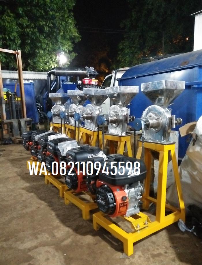 Jual Mesin Penepung (Disk mill) Stainless Steel Penggerak Dinamo 1 HP ...