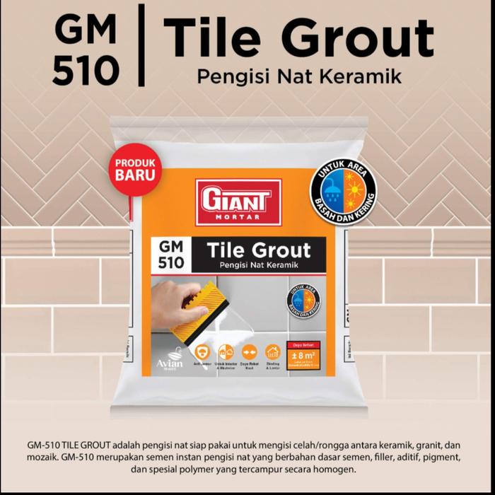 Jual Perekat Keramik Giant Tile Grout GM 510 - Kab. Magelang - SURYA ...