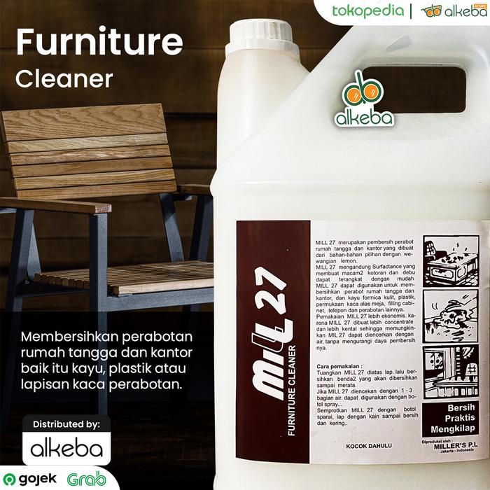 Jual Furniture Cleaner 4 LITER shine up furnishine Cairan Pembersih ...