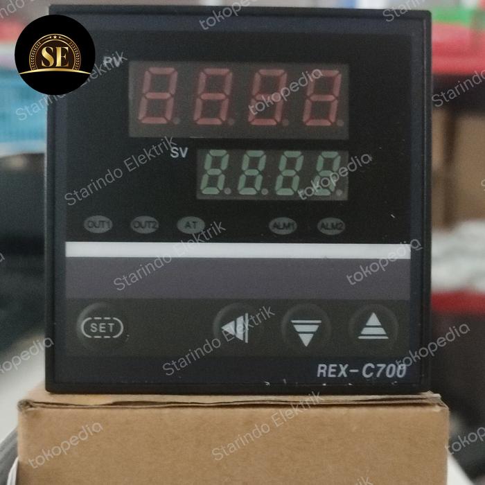 Jual PID Digital Temperature kontrol REX-C700 thermostat VORGE CONTROL - Jakarta Barat ...