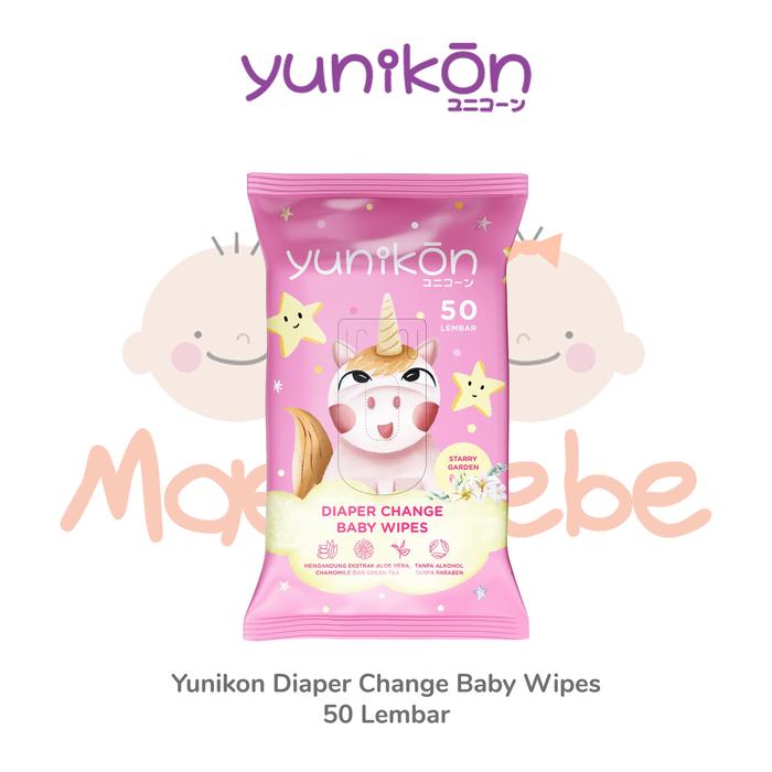 Jual Yunikon Diaper Change Baby Wipes Tissue Basah Bayi 50 Lembar ...