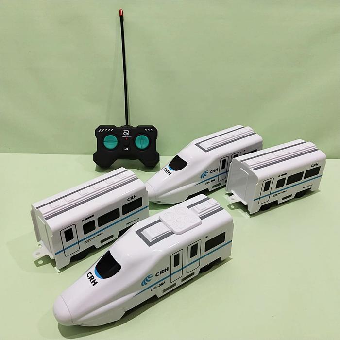 Jual Mainan Rc Kereta Api Cepat Remote Control Mrt Speed Train Lampu ...