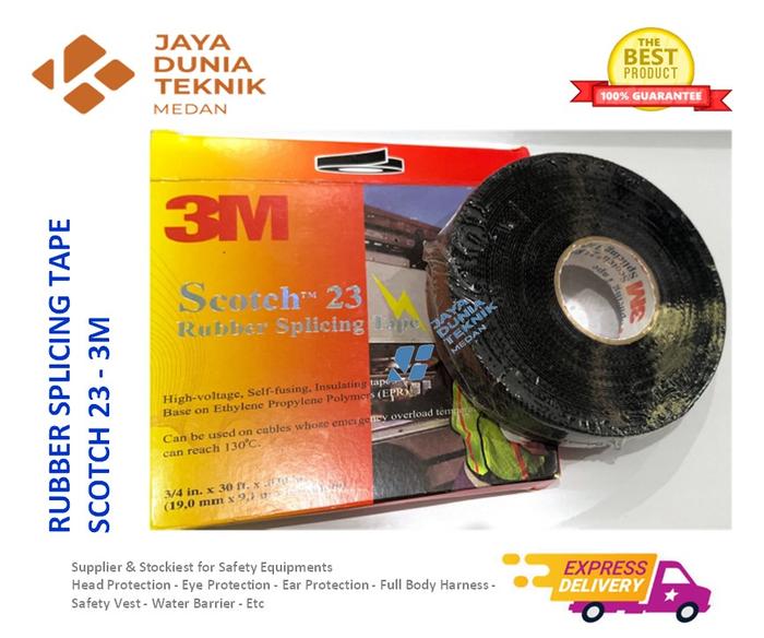 Jual 3M SCOTCH 23 ISOLASI LISTRIK / RUBBER SPLICING TAPE - Kota Medan ...