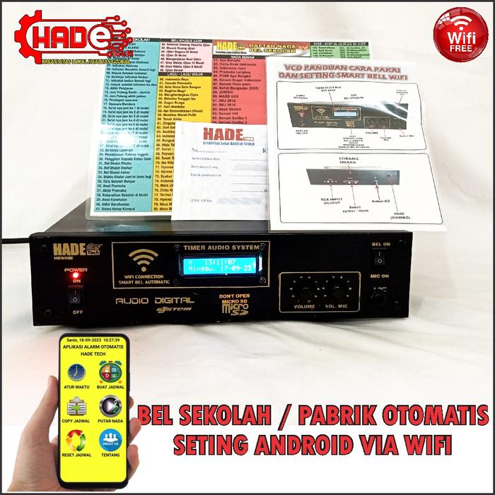 Jual Bel Sekolah Otomatis Seting Android versi Wifi - Kab. Garut - Cv ...