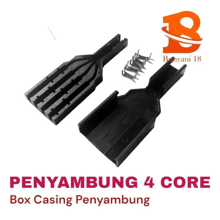 Jual Casing Penyambung Connector Kabel Fiber Optik 4 Core Optic FTTH ...