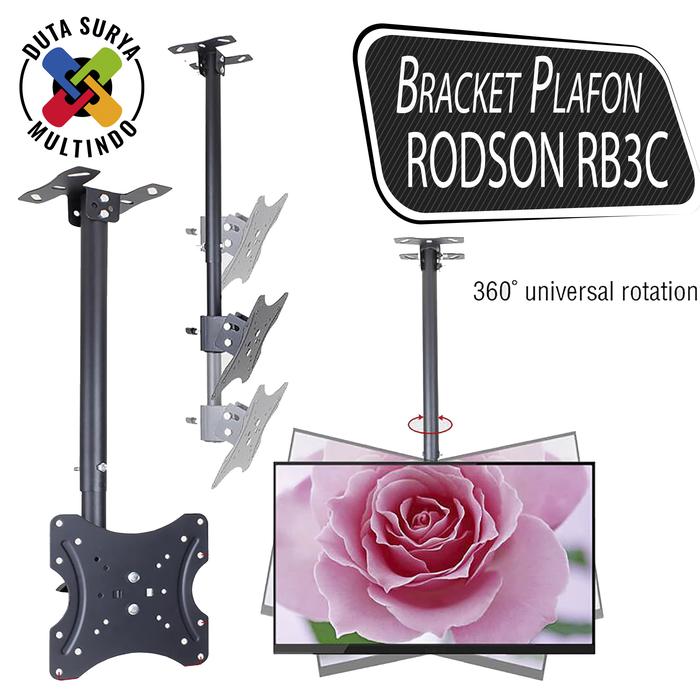 Promo bracket braket tv gantung plafon rodson RB3C untuk 32 40 42 43 ...