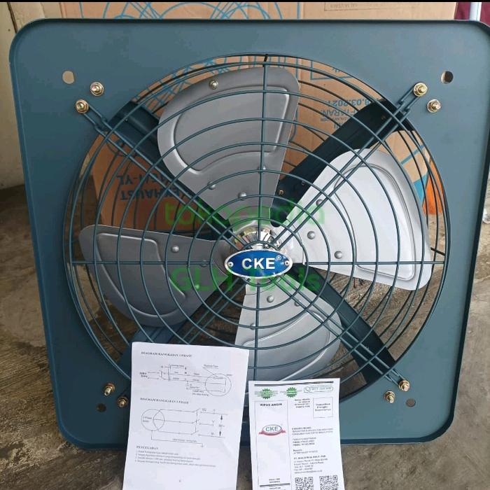 Jual kipas ventilating blower exhaust fan MERK CKE 24 inch 380 V ...