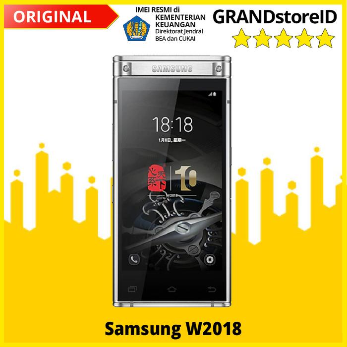 Jual Samsung W2018 Perak RAM 6GB/256GB LTE Dual Sim bisa WA Android Lipat - Jakarta Barat ...