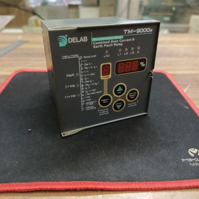 Jual Combined Over Current & Earth Fault Relay TM-9000s DELAB - Jakarta ...