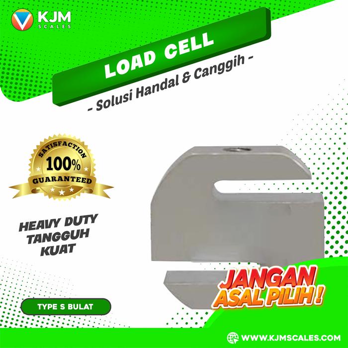 Jual LOAD CELL TIMBANGAN MODEL S BULAT KELI PST - PST 500kg - Kota ...