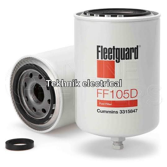 Jual Filter Solar Fuel Filter Fleetguard FF105D FF 105D Cummins ...