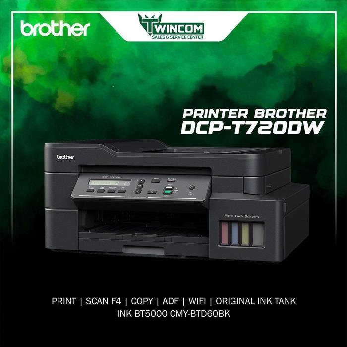 Jual PRINTER BROTHER DCP-T720DW/PRINT/SCAN F4/COPY/ADF/WIFI/INFUS ORIGINAL - Kota Banjarbaru ...