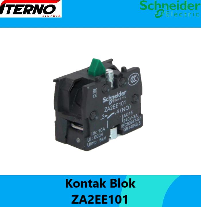 Jual Kontak Blok ZA2EE101 1NO ZA2EE102 1NC Schneider - ZA2EE101 - Kota ...