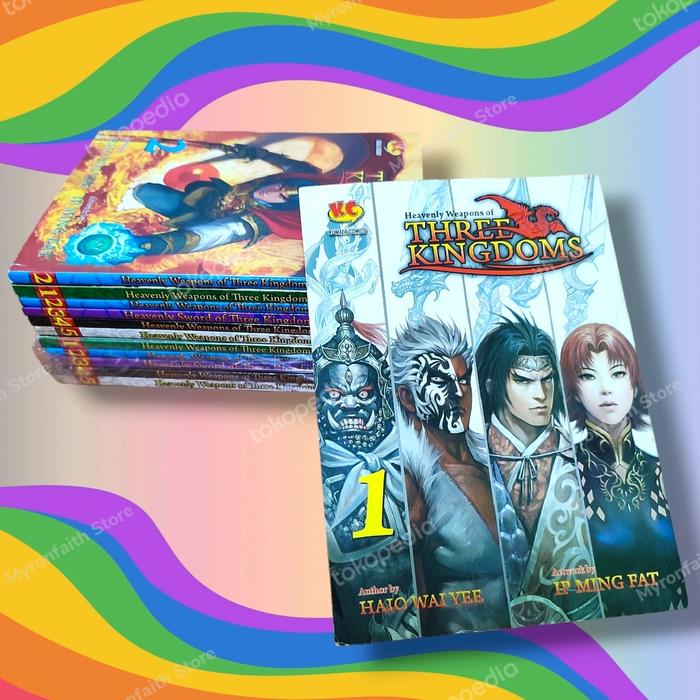 Jual KOMIK HEAVENLY WEAPONS OF THREE KINGDOMS FULL SET VOL. 1 - 5 END ...