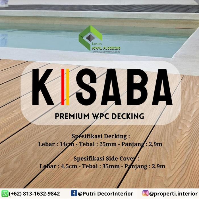 Jual WPC Decking Kisaba uk. 14cm x 2,9m tebal 25mm - Joist - Jakarta ...