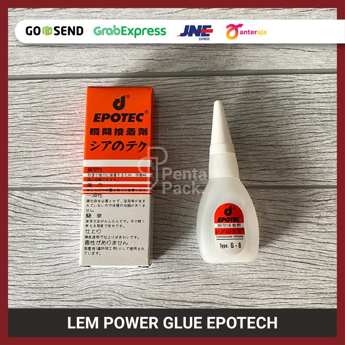 Jual Lem EPOTEC original / Lem Korea / Power Glue / Tipe G - 8 - Kota ...