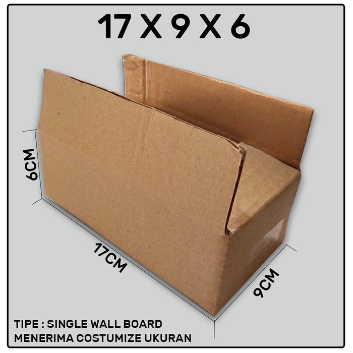Jual karton box kardus packing kemasan kardus 17 x 9 x 6CM - Kab. Bogor ...