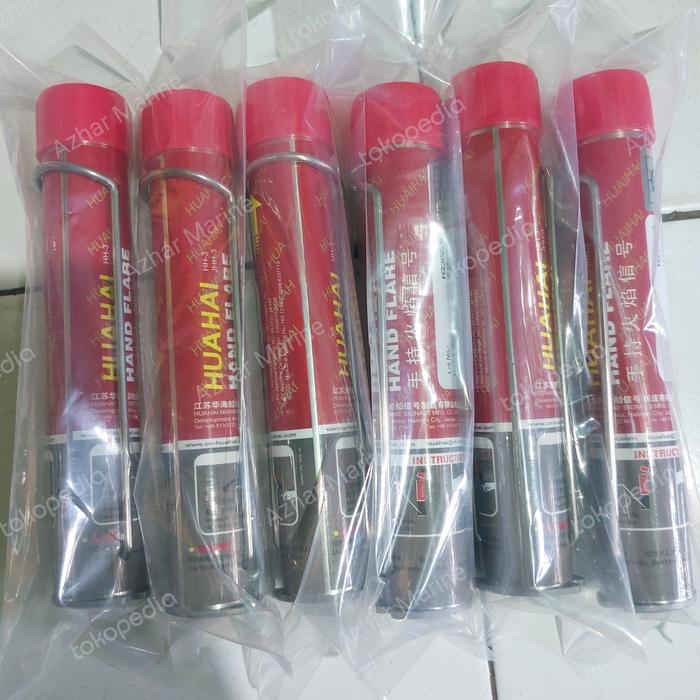 Jual red hand flare huahai - Jakarta Utara - Azhar Marine | Tokopedia