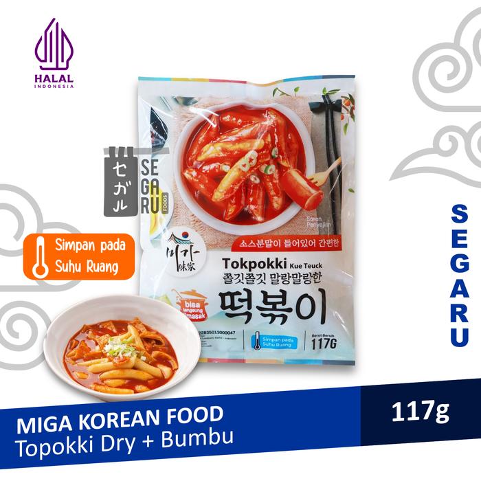 Jual MIGA Topokki Tteokbokki Tokpokki Dry + Bumbu 117g Halal - Kota Tangerang Selatan - Segaru ...