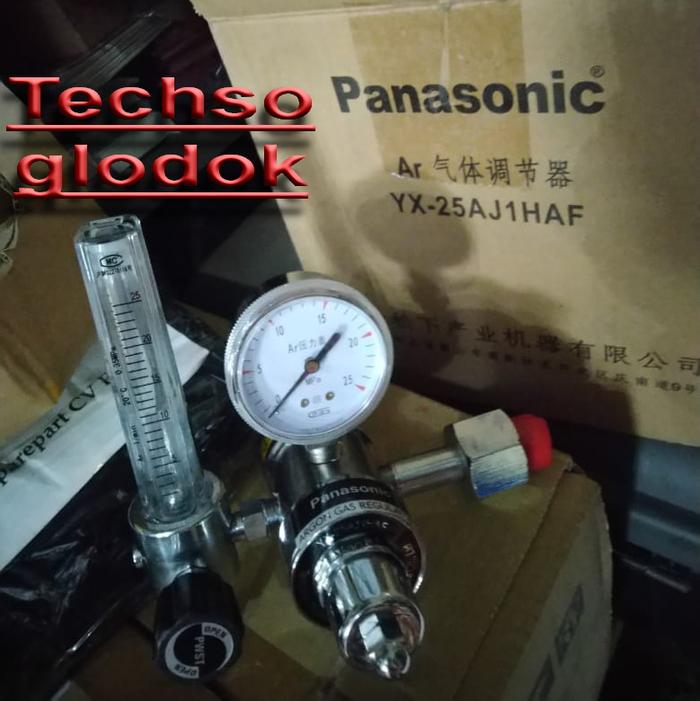 Jual PANASONIC YX-25AJ1HAF regulator argon / argon gas regulator ...