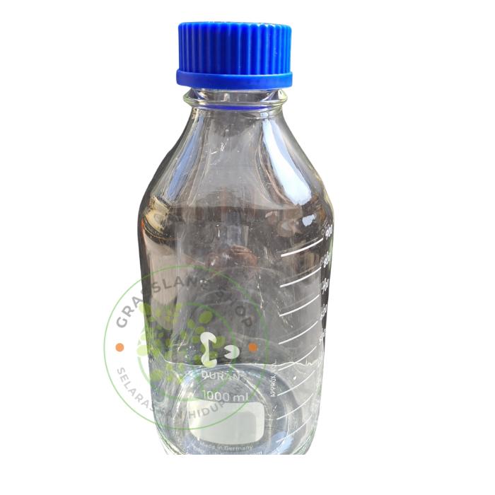 Jual Botol Lab 1000 ml Laboratorium Laboratory Bottle Duran 21801545 ...