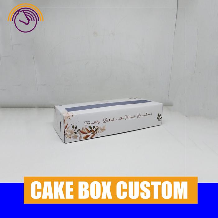 Jual Cake Box - Kotak Kue Kertas - Kotak Brownies - Bake - Custom ...