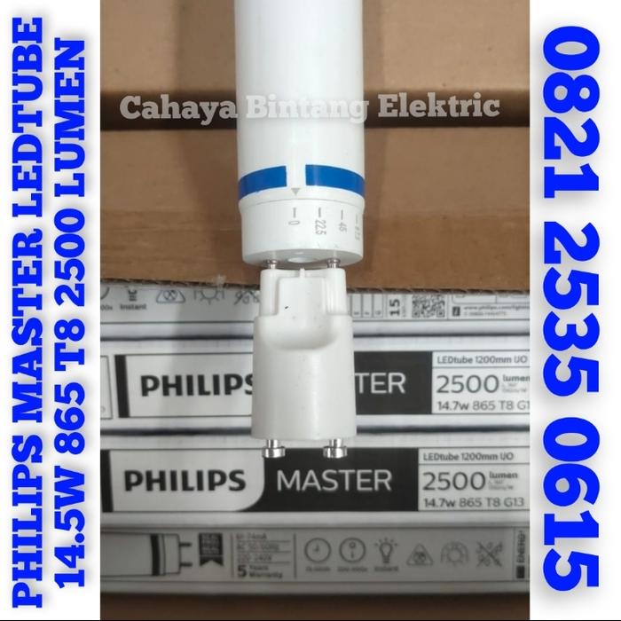 Jual PHILIPS MASTER LEDTUBE 14,7W 865 1200MM T8 2500LM / LAMPU TL LED 14.7W - Jakarta Pusat ...