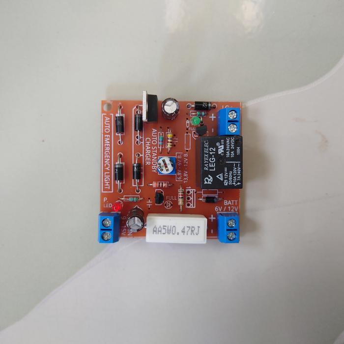 Jual Modul Kit Lampu Emergency Charger Aki Otomatis Automatic Cas ...