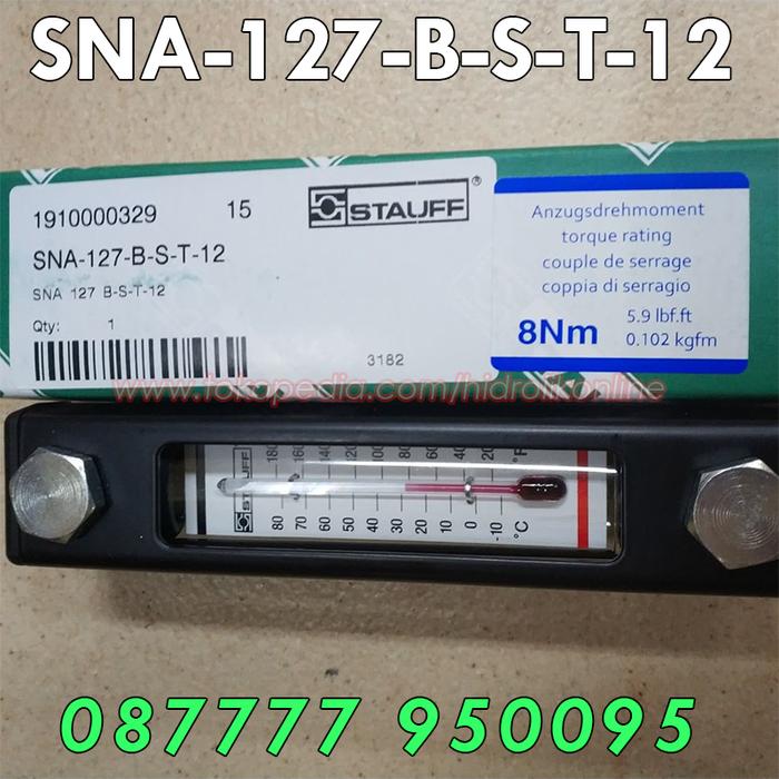 Jual SNA-127-B-S-T-12 Stauff Level Gauge / Level Oil 5 inch 5inch 5 ...