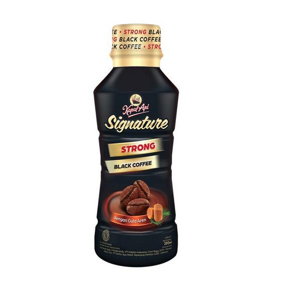 Jual Kapal Api Signature Strong Black Coffee Botol 220 ml - Kopi - PER ...