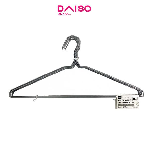 Jual Daiso Wire Hanger -Silver Color - W41cm - 8 pcs.- - Kab. Tangerang ...
