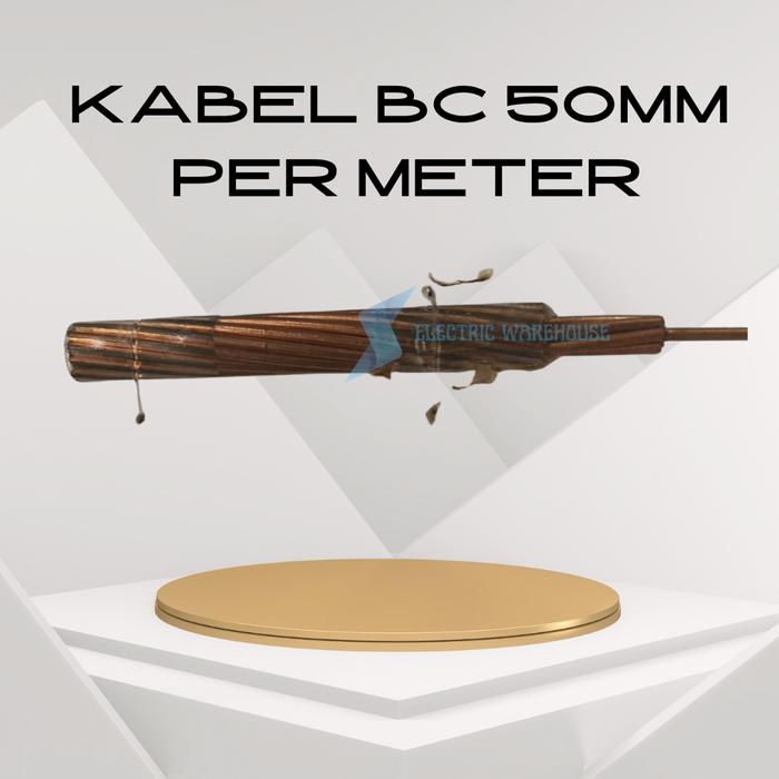 Jual BC KABEL ANTI PETIR / KABEL GROUNDING / KABEL BC 50 MM TEMBAGA ...