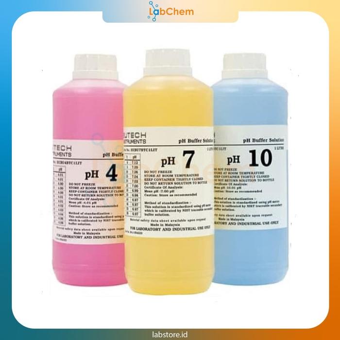 Jual PH Buffer Solution PH 12.45 Ukuran 480 ml | Eutech ECBU12BT ...