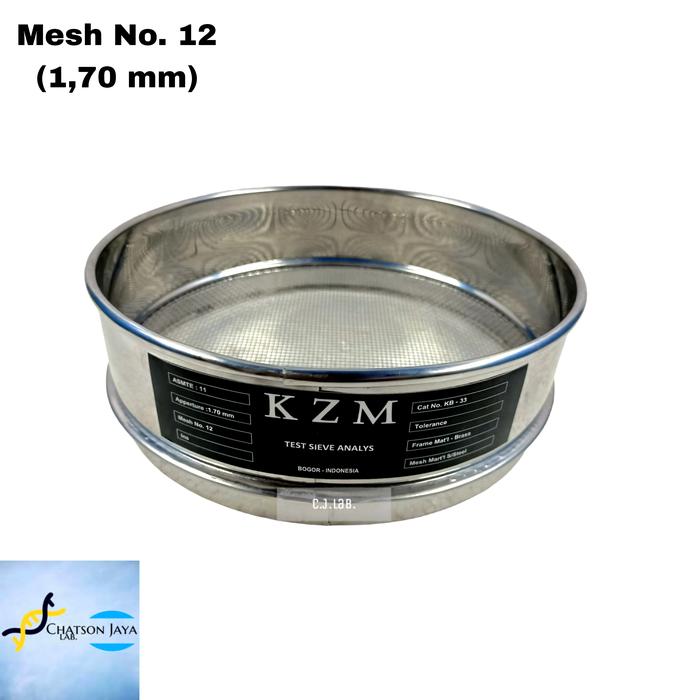 Jual Sieve Ayakan Stainless Mesh 12 Test Mesh 12 (1,70 mm) - Kab. Bogor ...