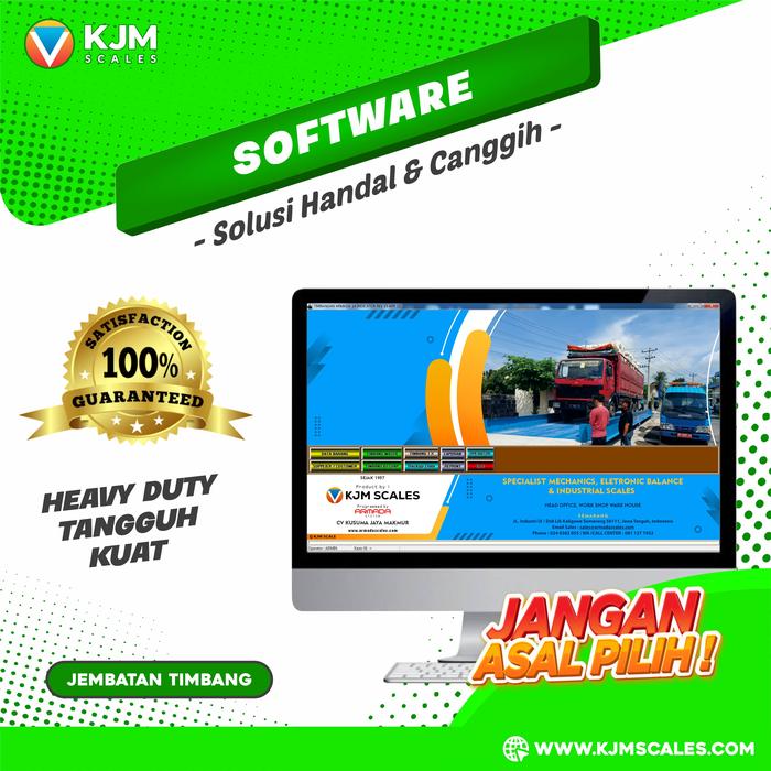 Jual SOFTWARE JEMBATAN TIMBANG BY KJM SCALES - Kota Semarang - KJM SCALES | Tokopedia