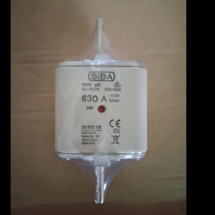 Jual Fuse NH Size : 3 P/N: 2000513.630 630A 500V gL/gG "SIBA" - Jakarta Pusat - CABLEANDFUSE ...